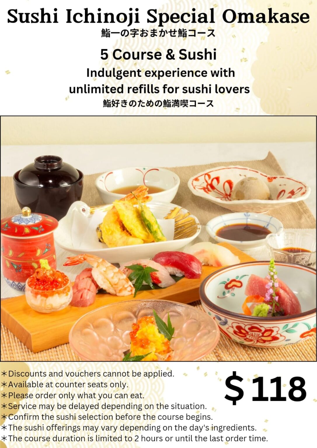 Sushi Ichinoji - Create Happiness with Delicious Sushi